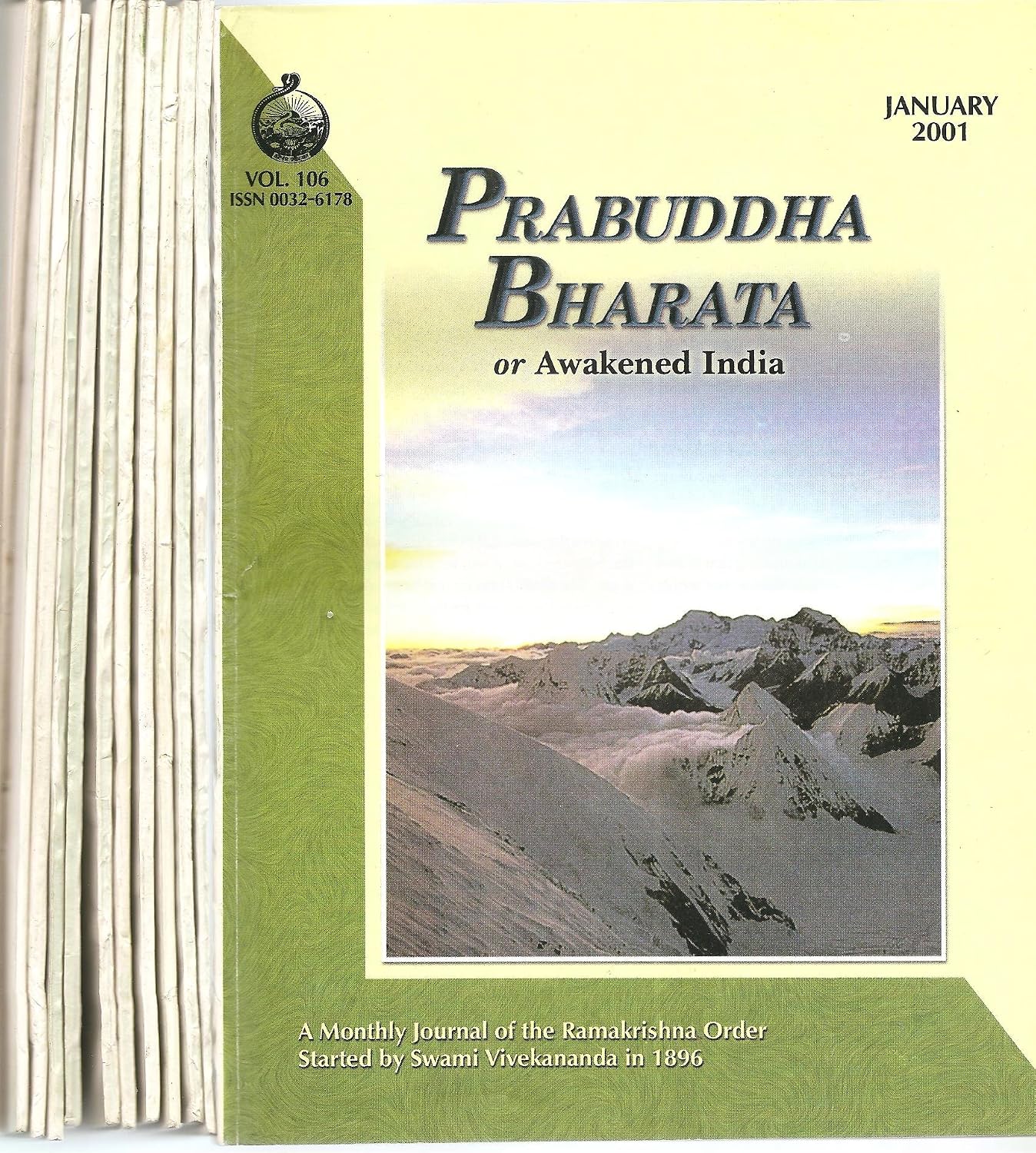 Prabuddha Bharata , A Monthly Journal of the Ramakrishna Order, TWELVE ...