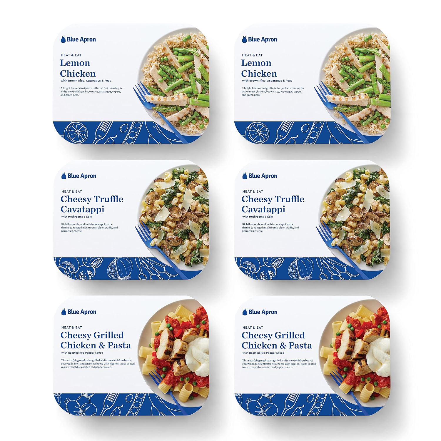 Amazon.com: Blue Apron Heat & Eat Meals featuring Lemon Chicken with ...