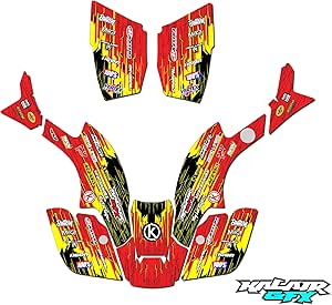 Amazon.com: Kalair GFX Graphics Kit for Honda TRX 300EX MAIER PLASTICS ...