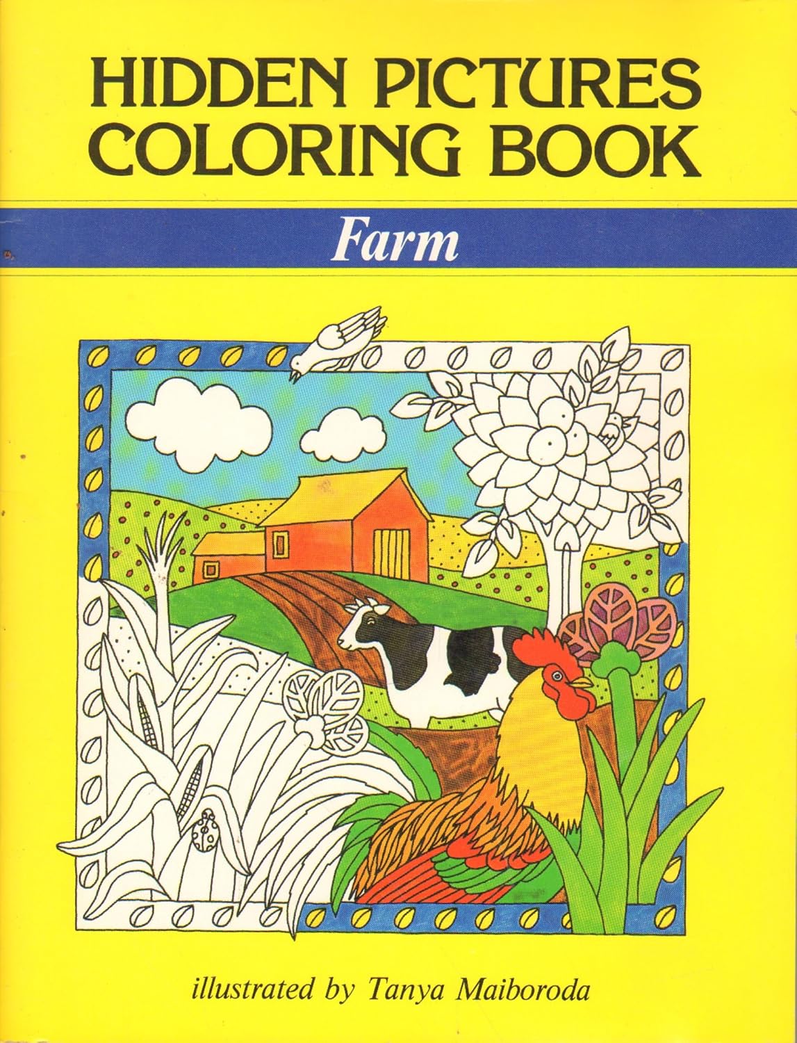 Farm (Hidden Pictures Coloring Book): Quinn: 9780843118803: Amazon.com ...