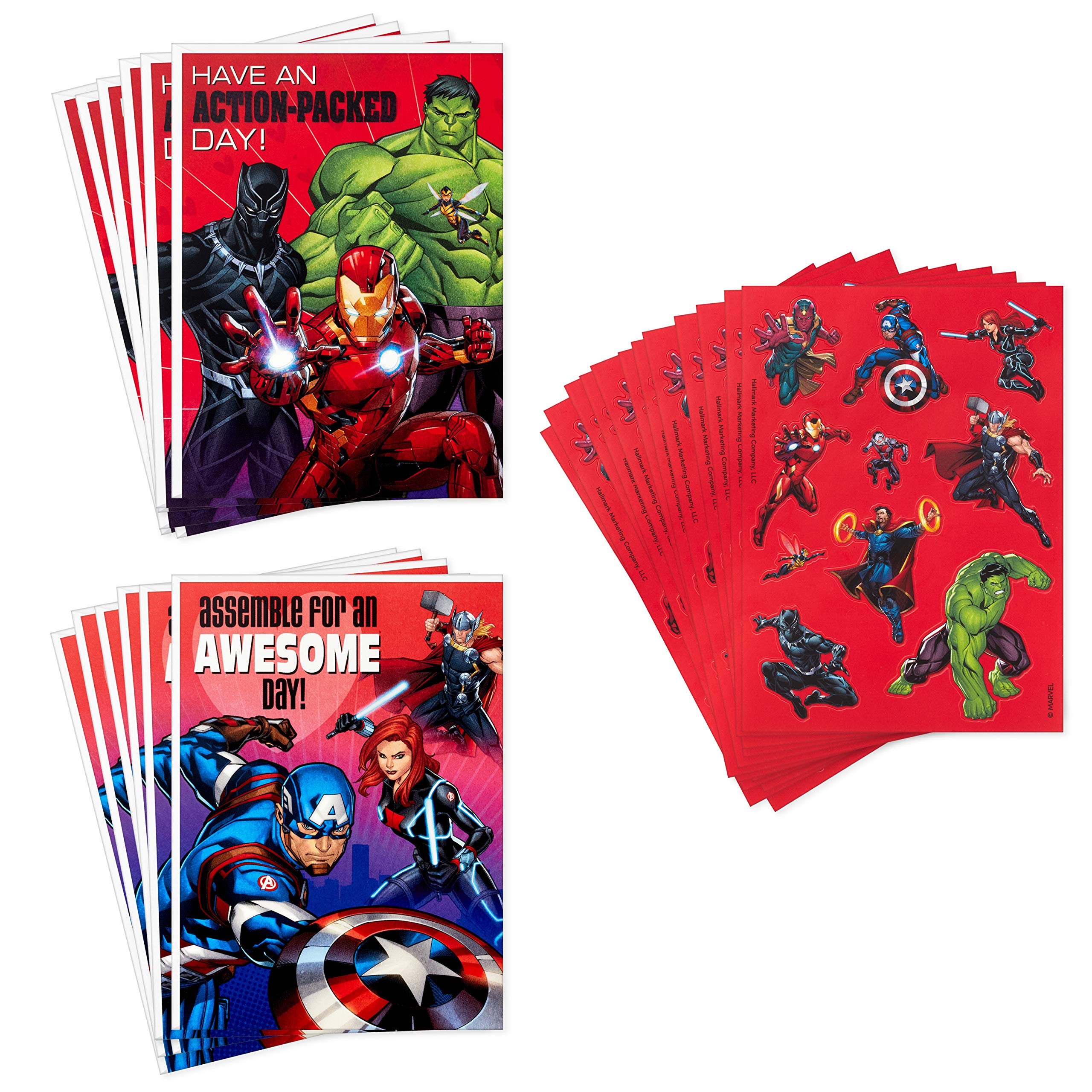 Avengers Valentines Day Cards