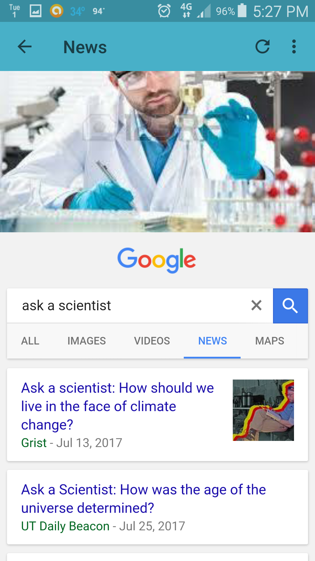 Ask the Scientist - App on Amazon Appstore
