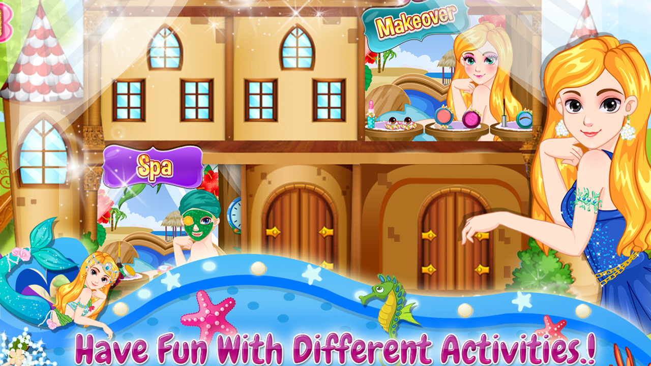 Mermaid Spa Makeover Salon - App on Amazon Appstore