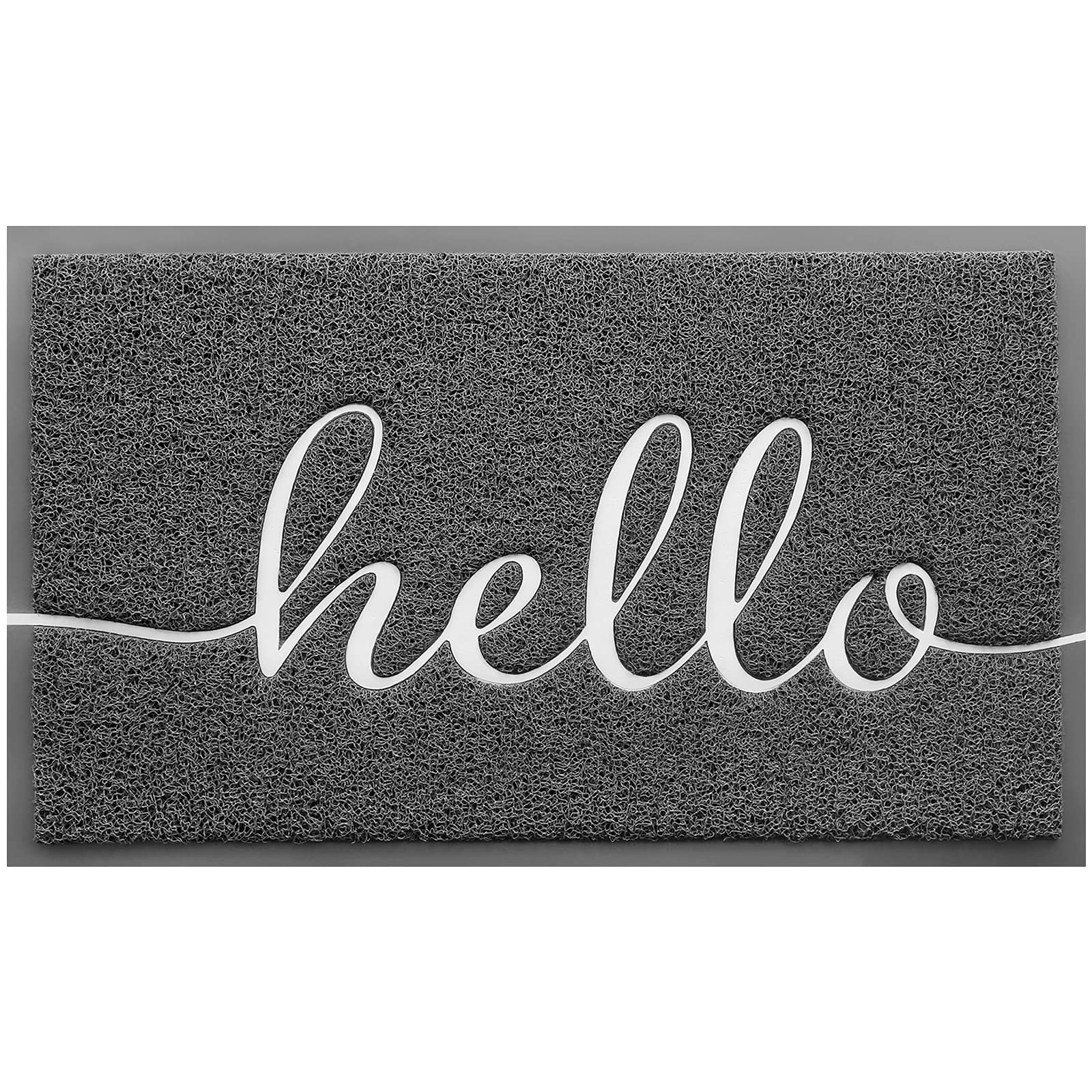 Amazon.com : BeneathYourFeet Door Mat (36"x24",Dark Grey), Welcome Mat ...