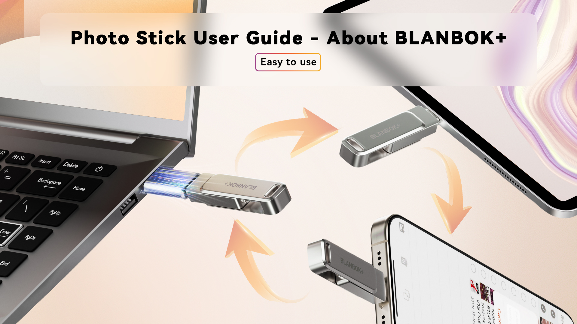 Watch Photo Stick User Guide - About BLANBOK on Amazon Live