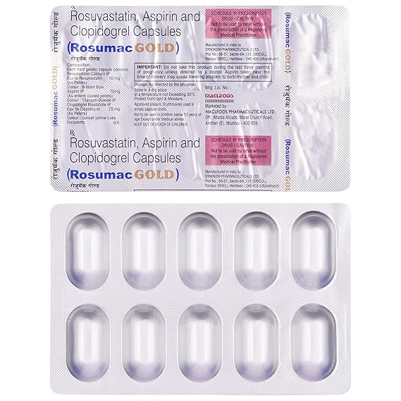 Rosumac Gold - Strip of 10 Capsules : Amazon.in: Health & Personal Care