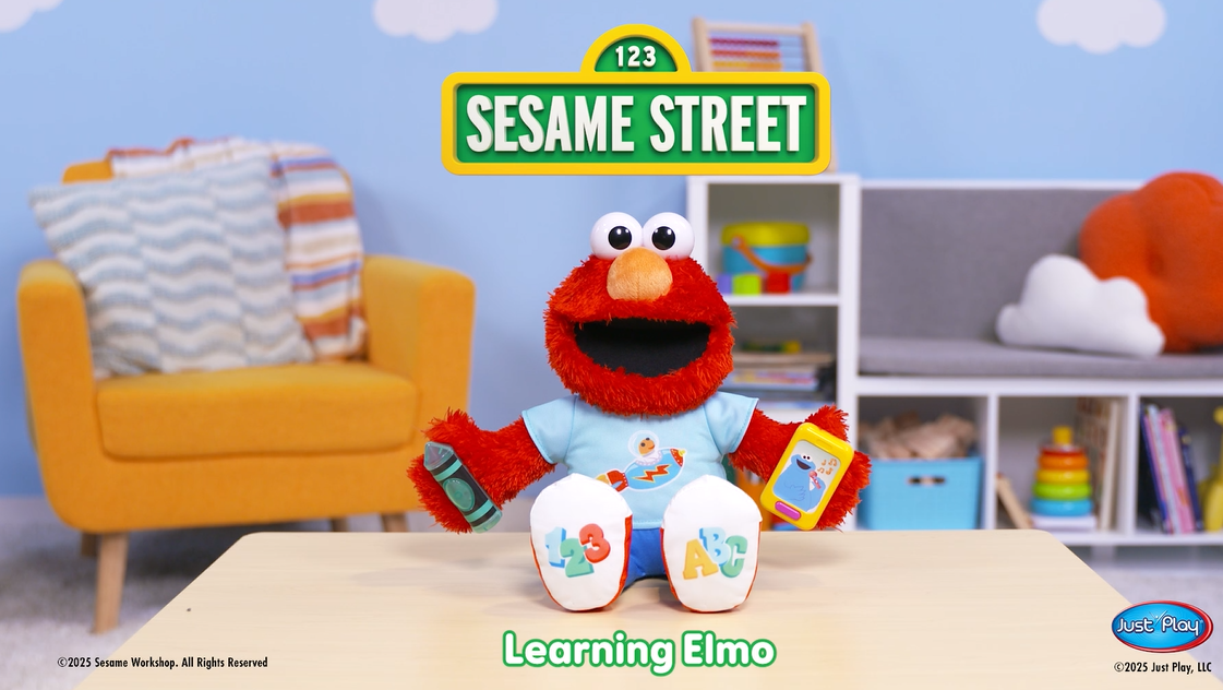 Watch Sesame Street Plush Learning Elmo on Amazon Live