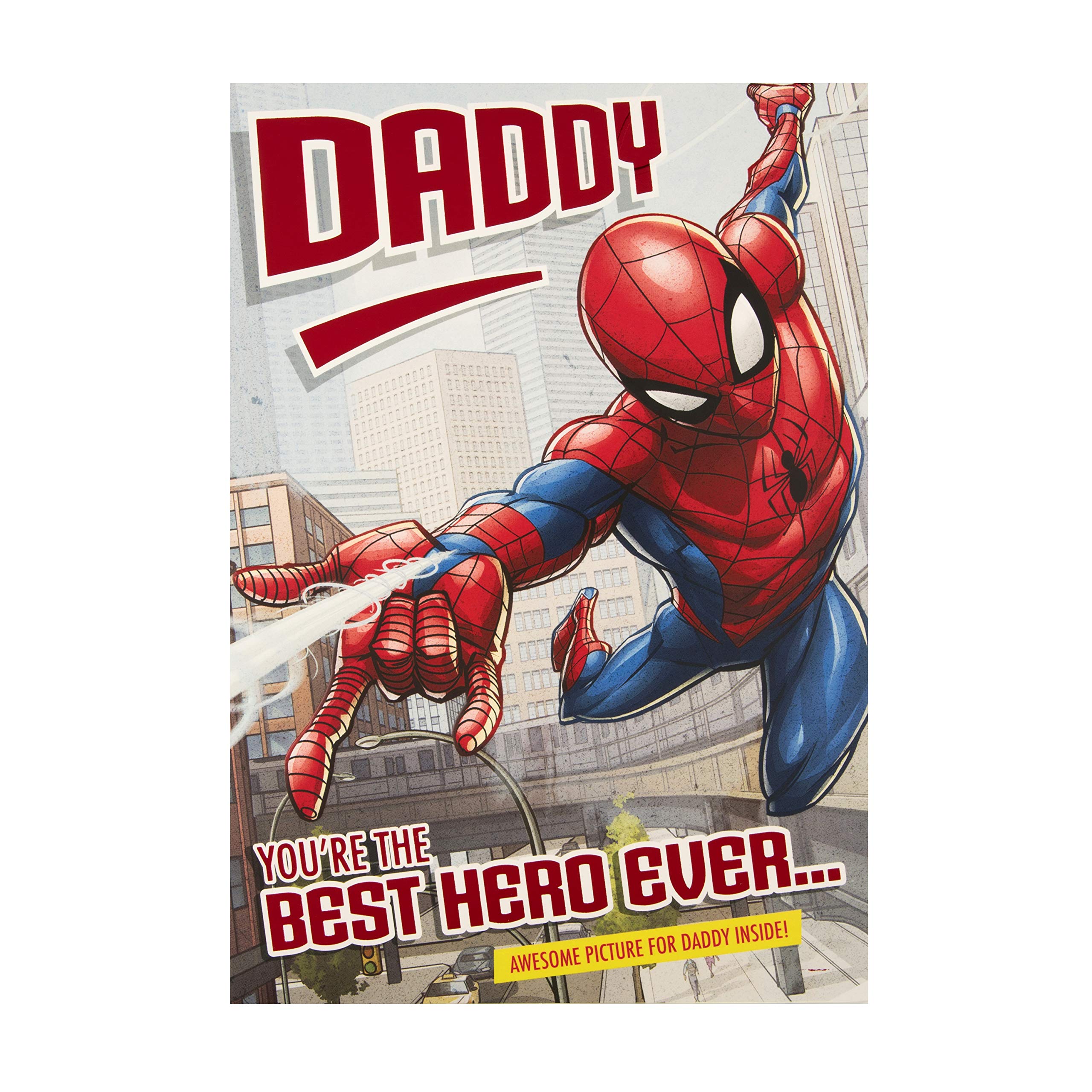 Buy Hallmark Birthday Card For Daddy Marvel Spider Man Design Online Buy Hallmark Birthday Card For Daddy Marvel Spider Man Design Online