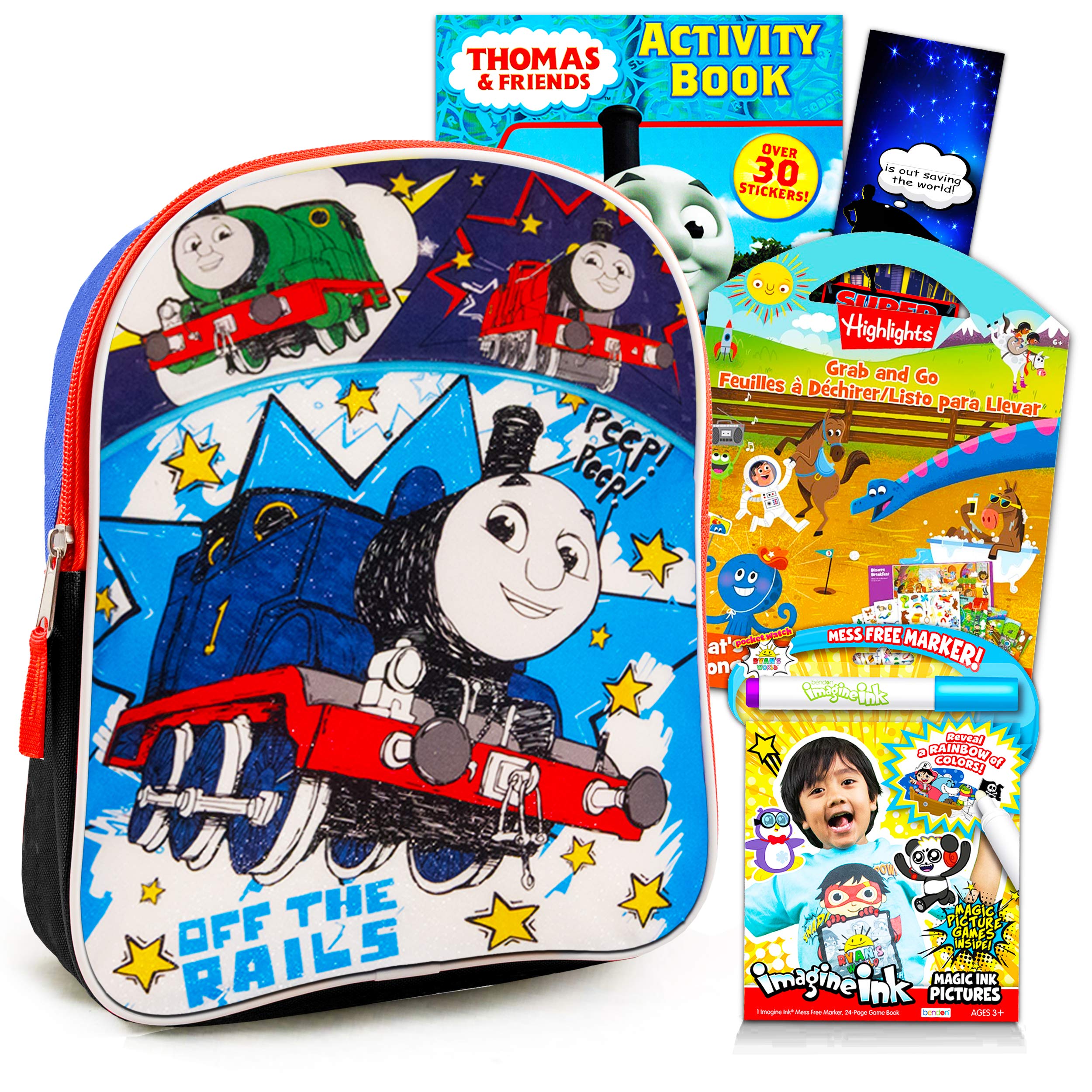 Buy Thomas The Train Playset Bundle Thomas and Friends Coloring Book ...