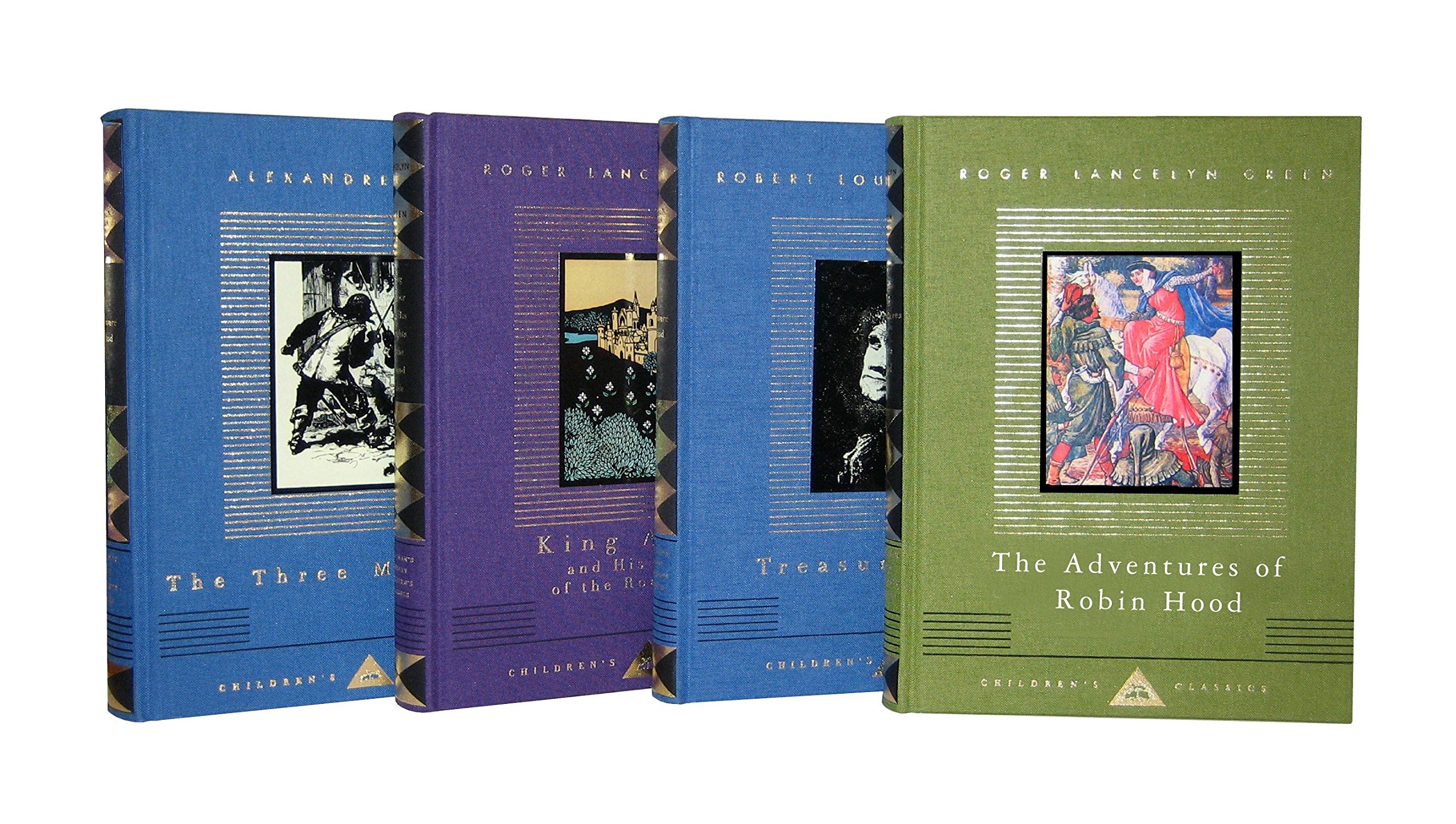 Buy Everyman's Library Adventures 4 Volume Set: Treasure Island/The ...