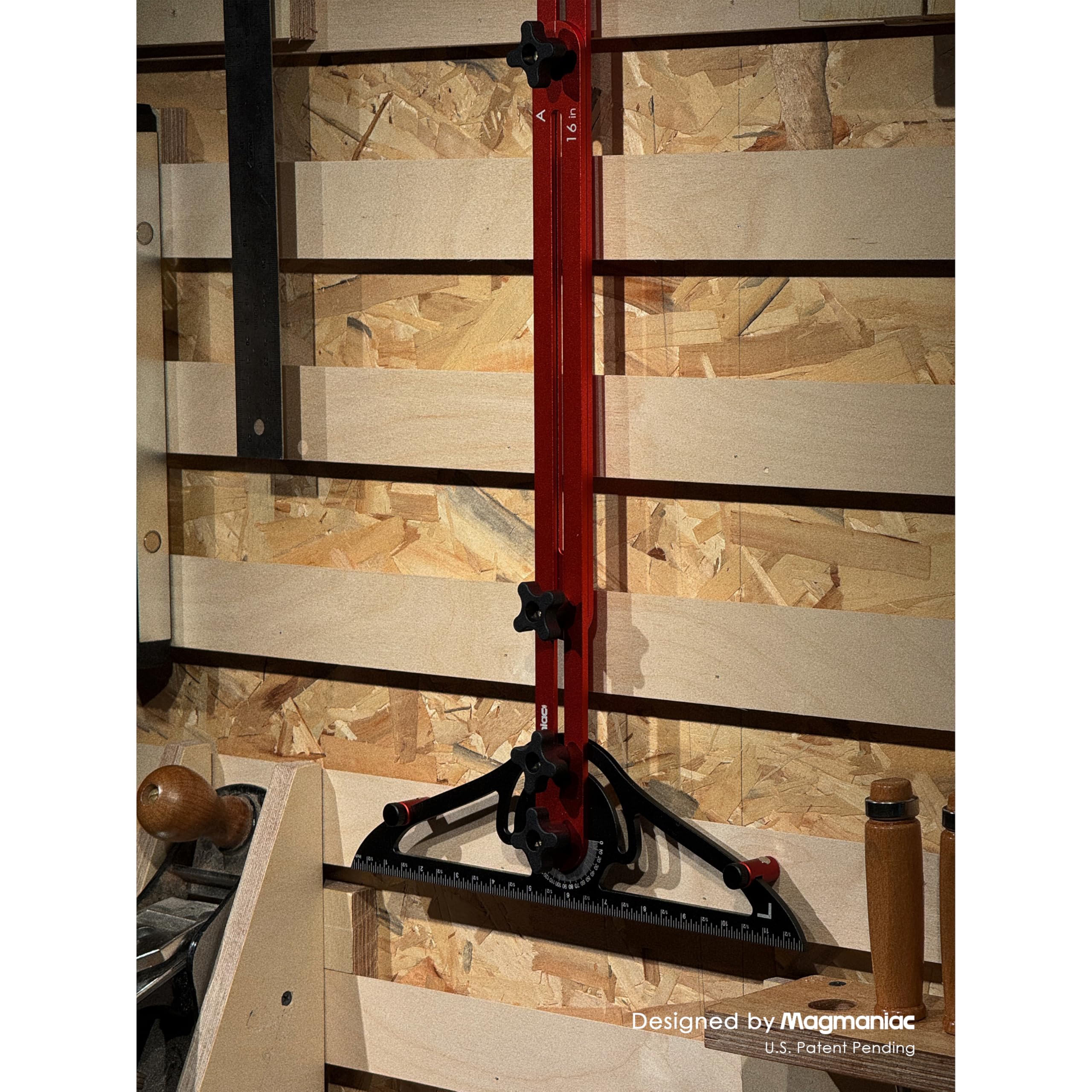 Snapklik.com : Magmaniac Stair Tread Template Tool Dual Nut Stair Tread ...