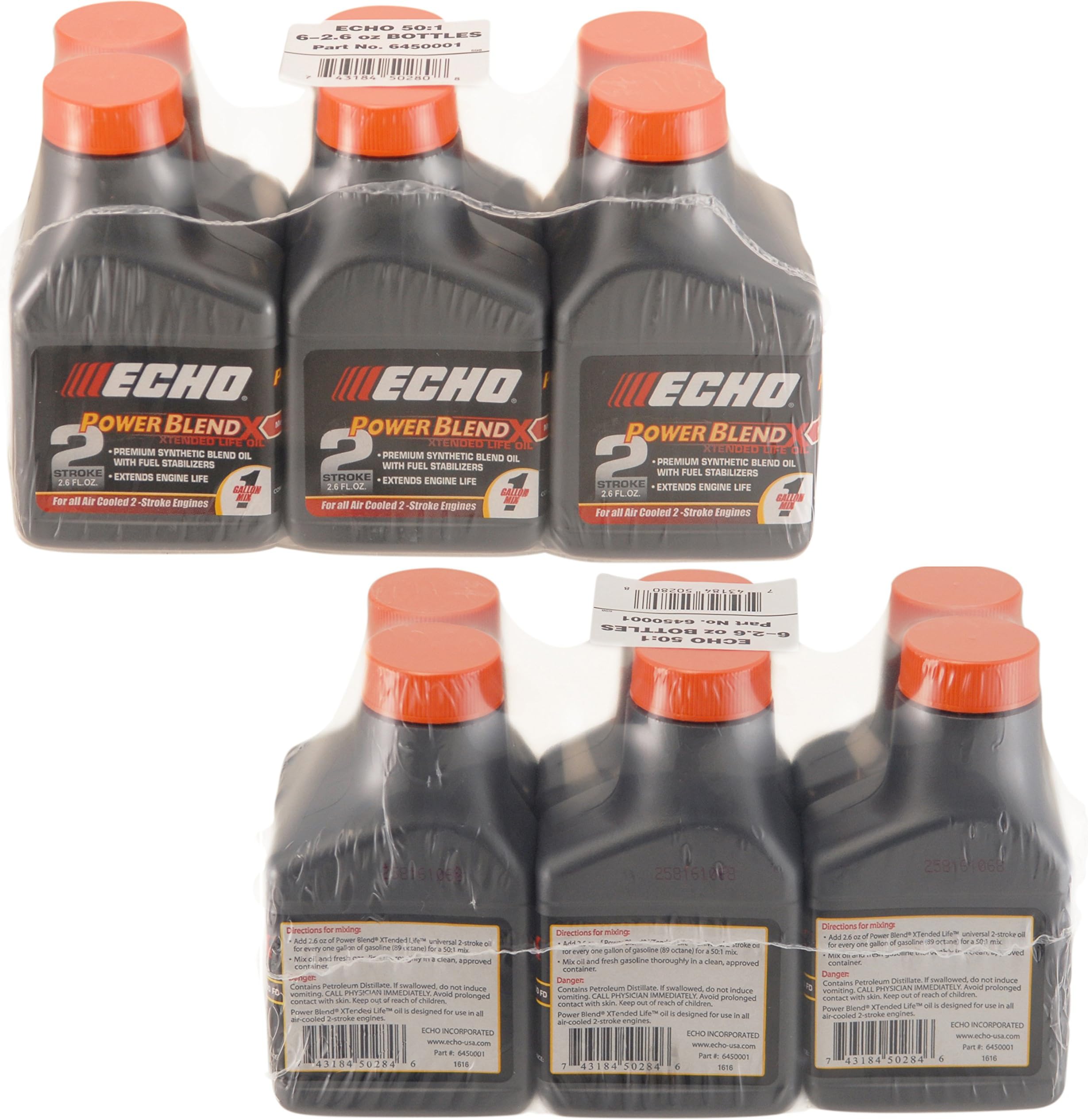 Amazon.com : Echo 6450050 One Gallon Bottle of Power Blend 2-Cycle 50:1 ...