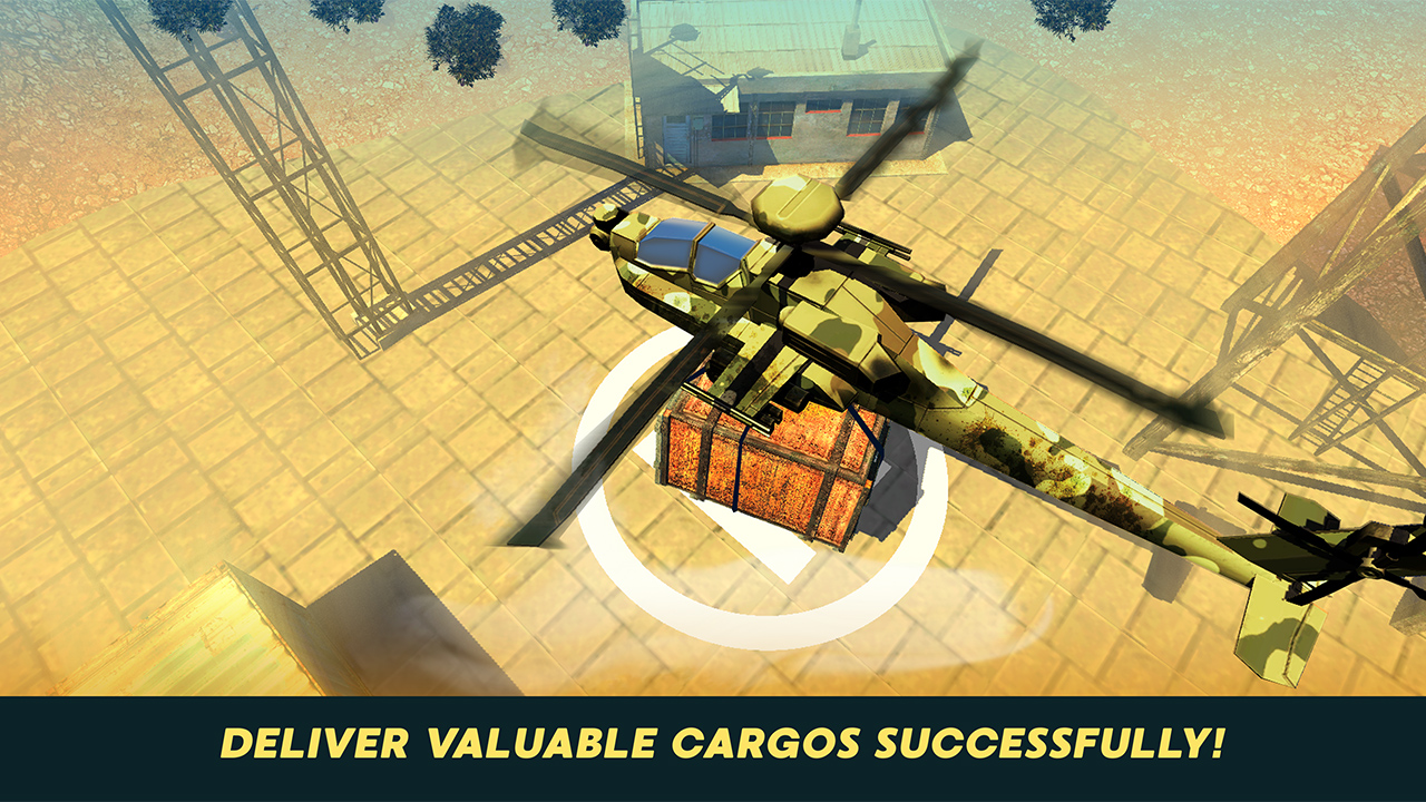 Flying Helicopter Simulation - Army Supplies Gunship Delivery - App on ...