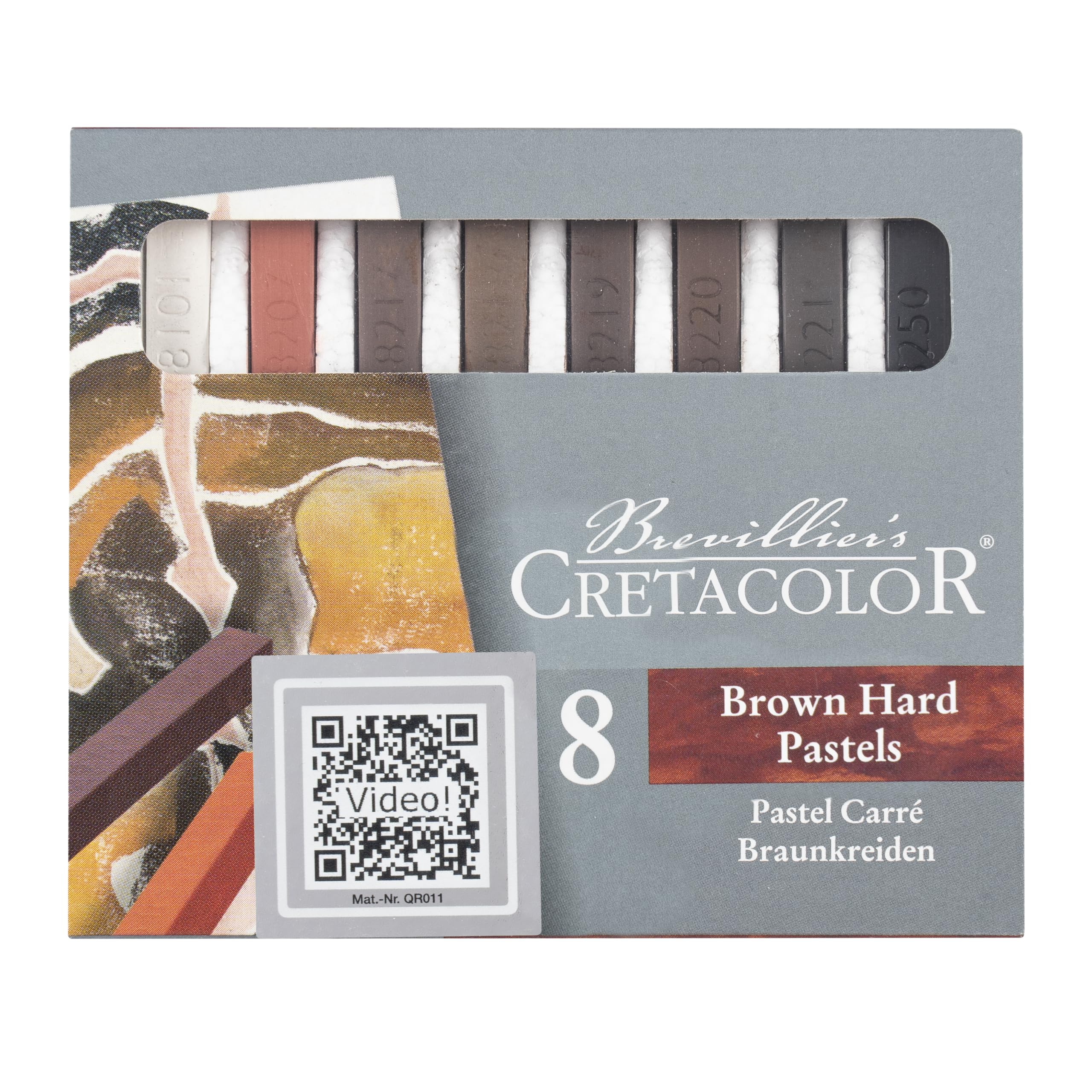 Cretacolor Set of 8 Brown Chalk Assorted Boxes : Amazon.co.uk: Home ...