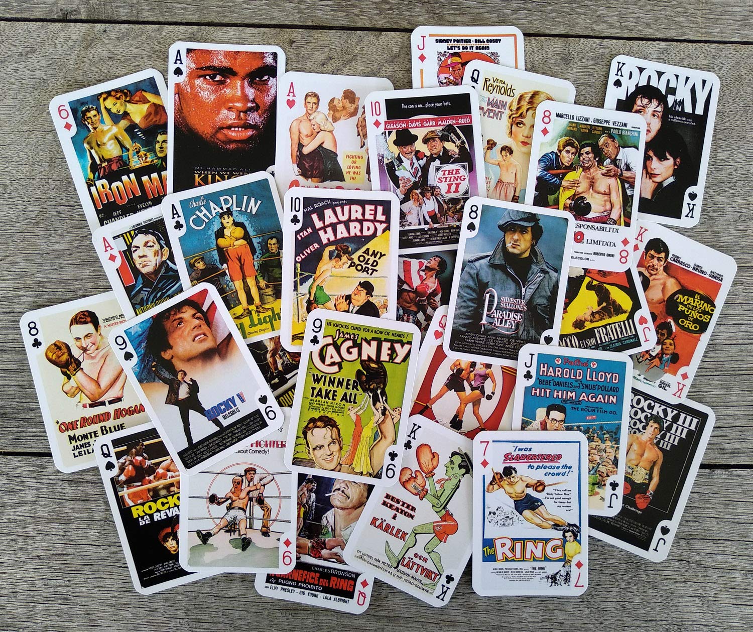 Boxing Playing Cards