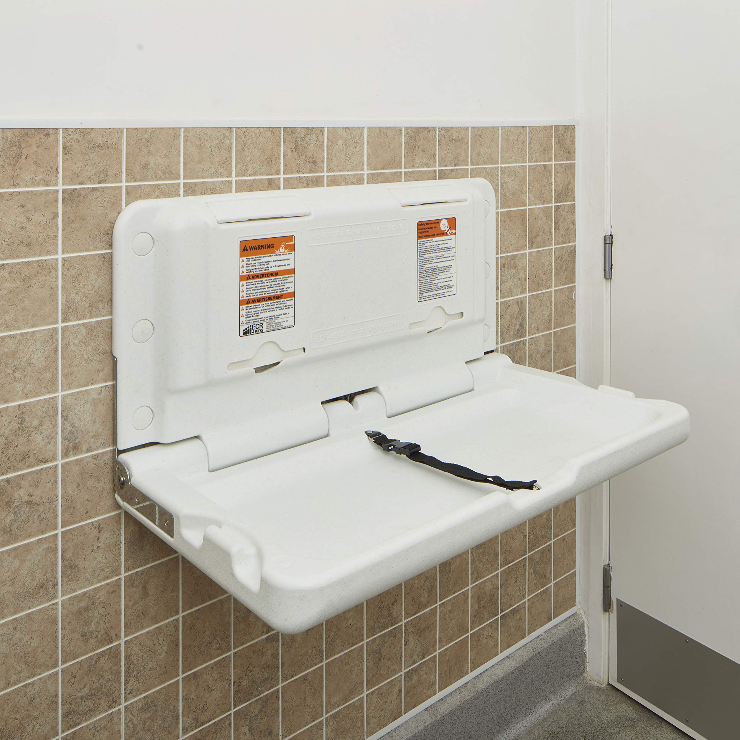 Commercial Baby Changing Table VEVOR Wall-Mounted Baby Changing Station ...