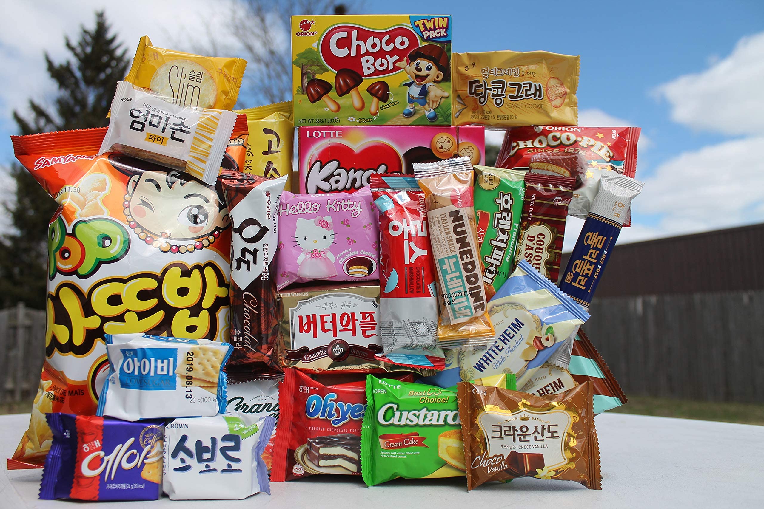 Buy KOREAN PREMIUM SNACK BOX_Assorted Package Popular Deluxe Korean ...