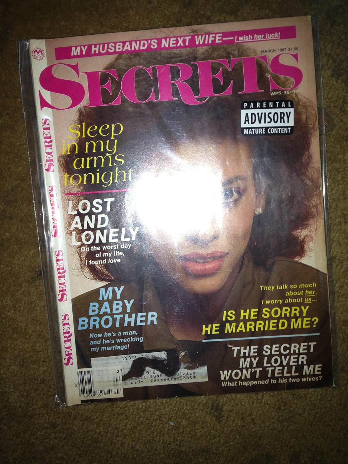 "SECRETS"-MARCH 1987 ROMANCE MAGAZINE: SECRETS: Amazon.com: Books
