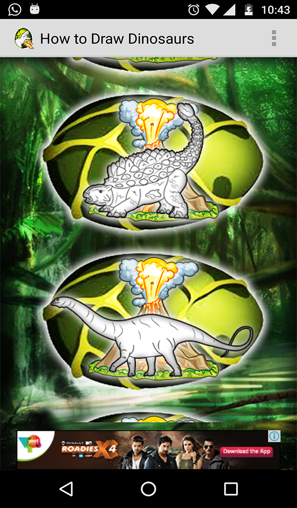 How to Draw Dinosaurs - App on Amazon Appstore