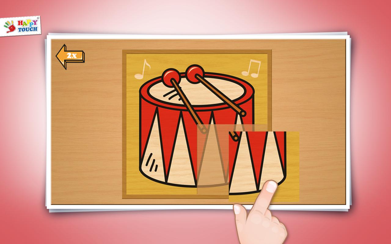 Kids Games - Music Puzzle (4 Pieces) 2+ (From Happy-Touch Apps and ...