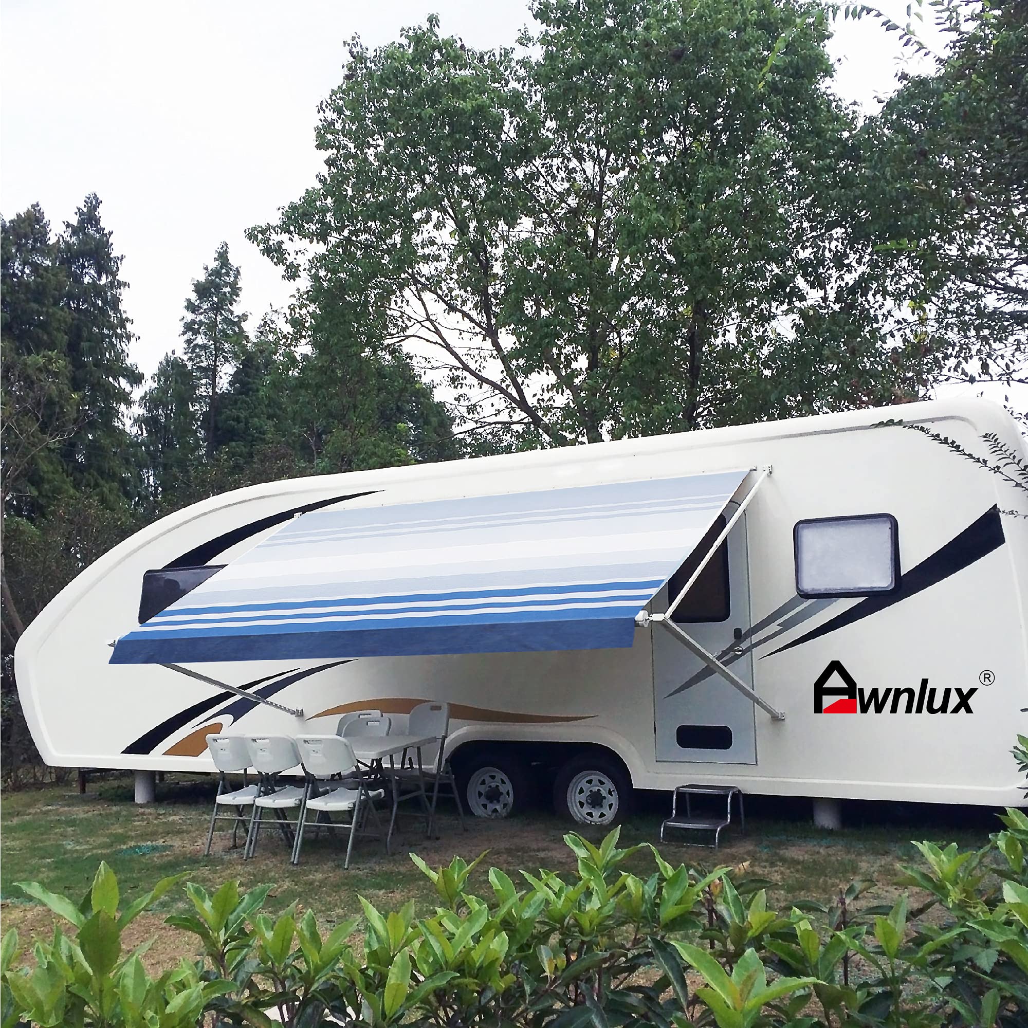 Snapklik.com : Awnlux RV Awning Camper Awning Fabric, Trailer Awning ...
