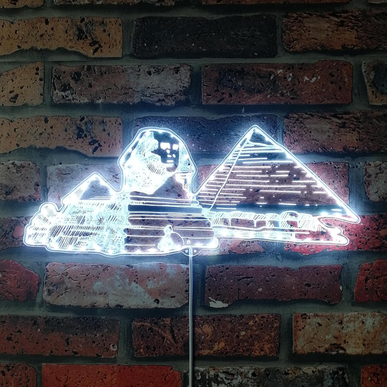 Amazon.com: ADVPRO Egypt Pyramids of Giza RGB Dynamic Glam LED Sign ...