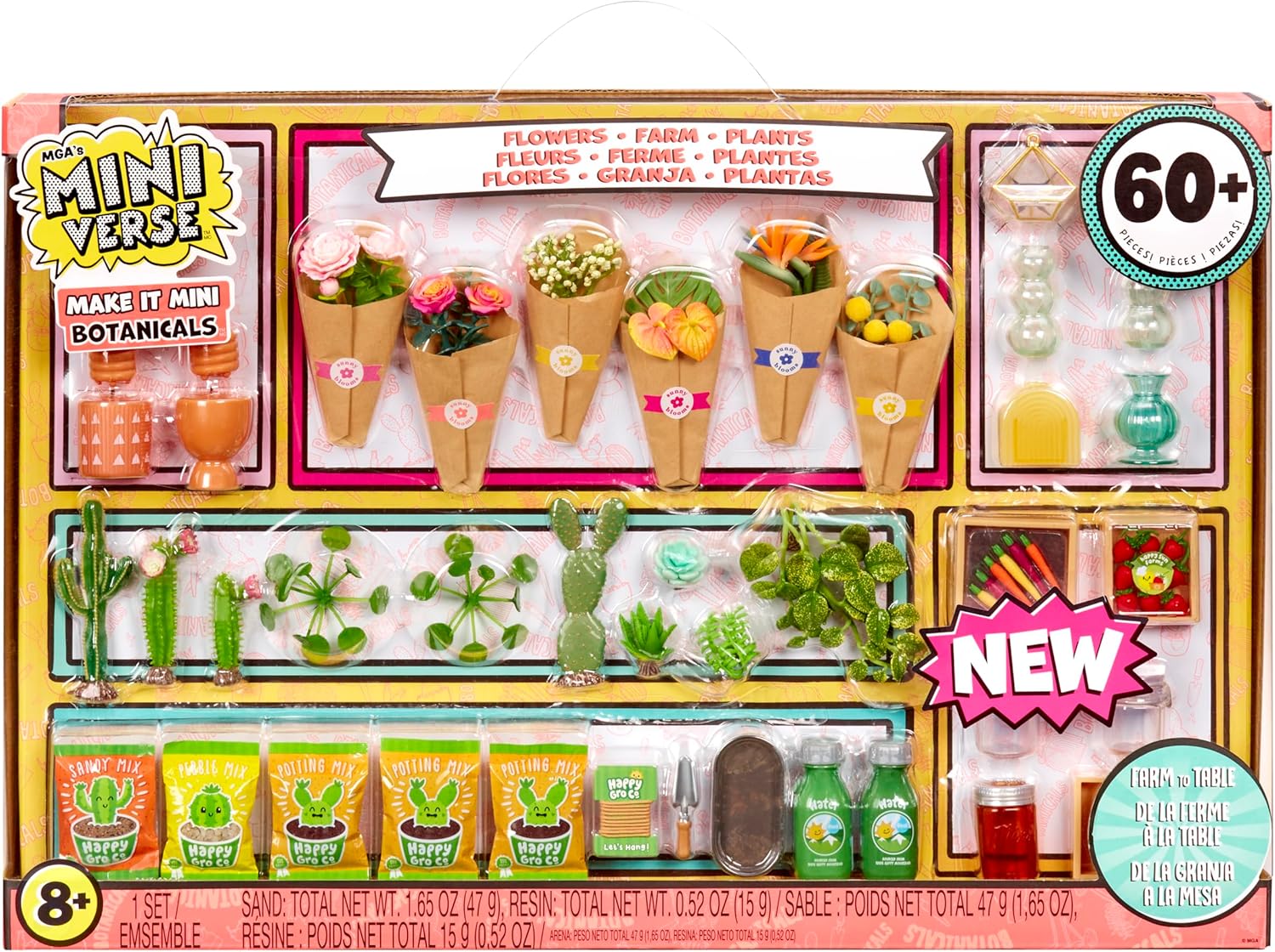 Amazon.com: Make It Mini Botanicals Mini Collectibles MGA's Miniverse ...