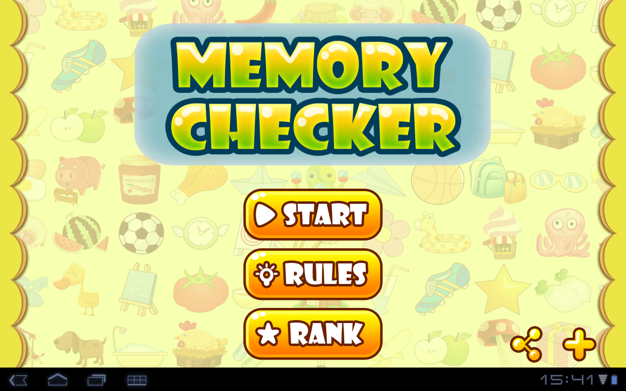 Memory Checker (Cute) for Tablet:Amazon.com:Appstore for Android