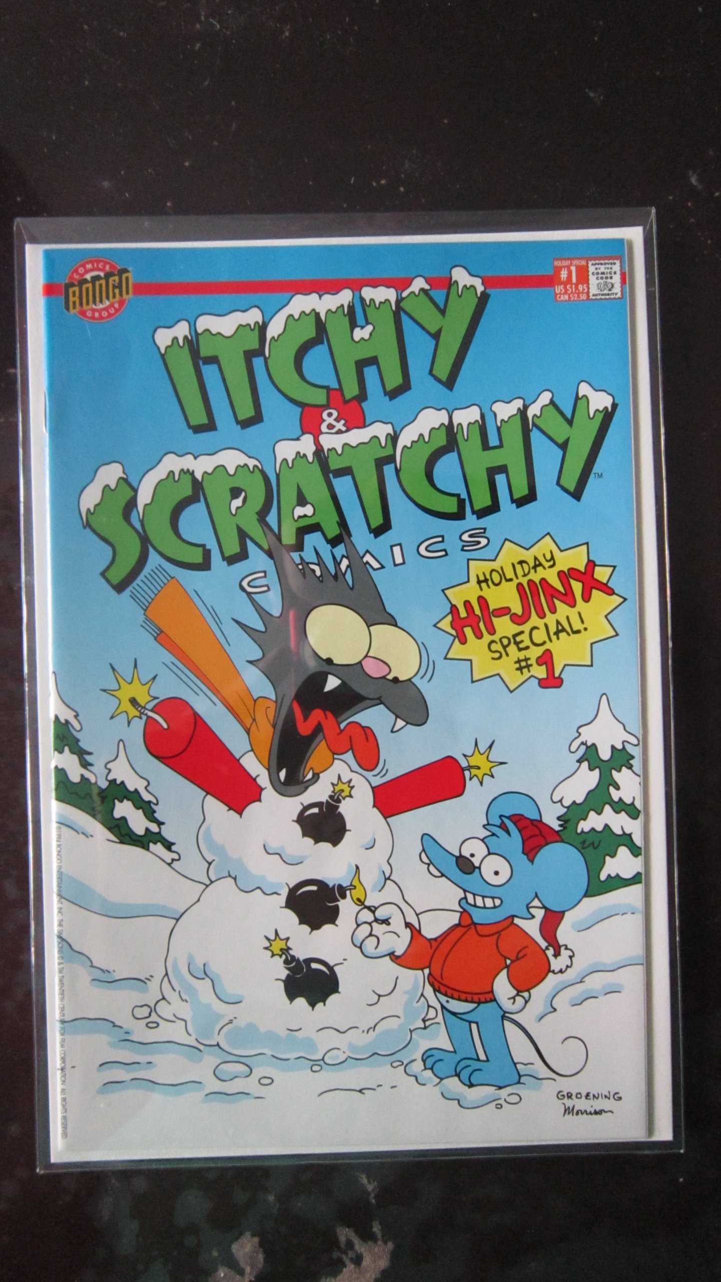 Itchy And Scratchy Comic