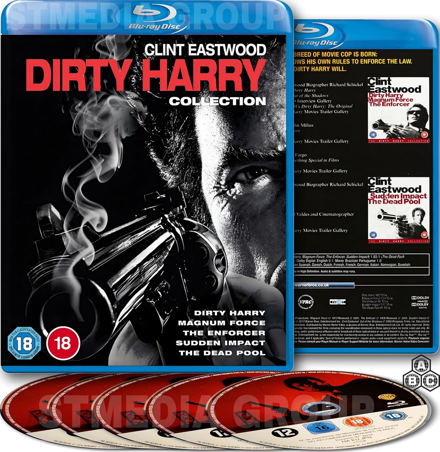 Amazon.com: Dirty Harry Collection (Dirty Harry / Magnum Force / The ...