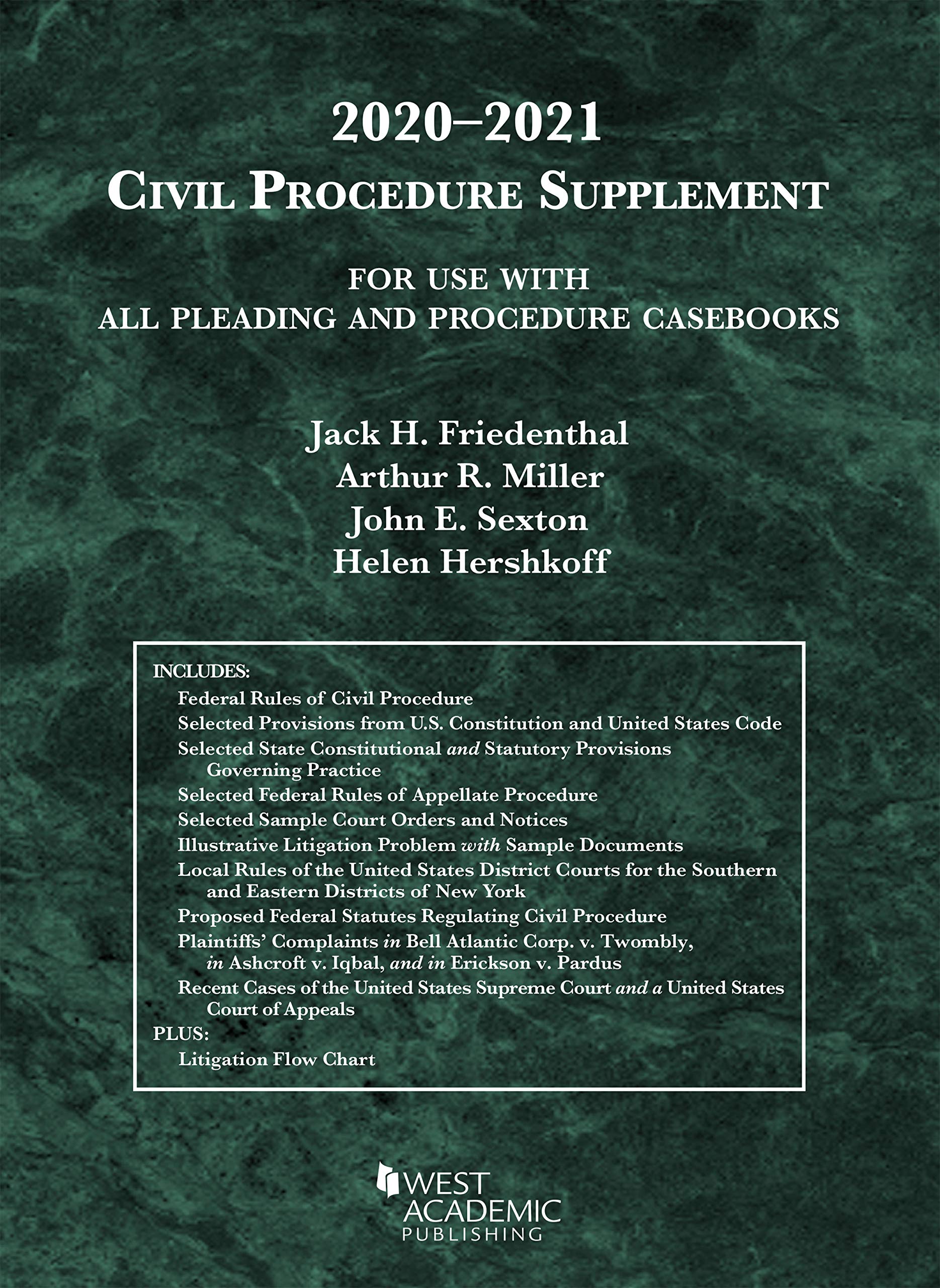 Civil Procedure Supplement, for Use with All Pleading and Procedure ...