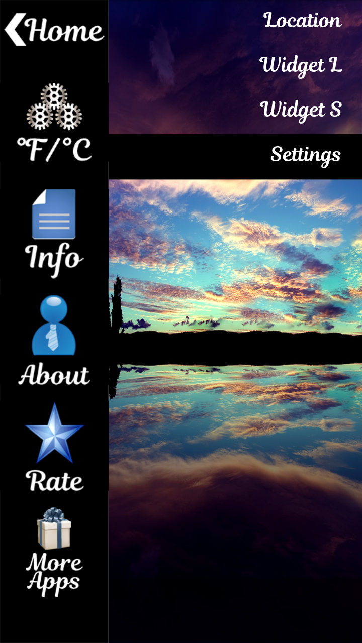 Night Sky Weather Widget - App on Amazon Appstore