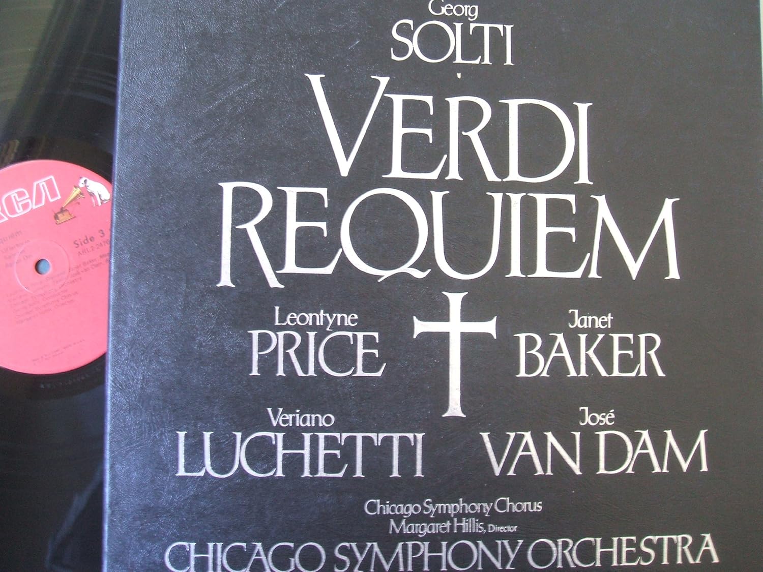 Amazon.com: Solti Verdi Requiem - Leontyne Price Janet Baker 2 LP BOX ...