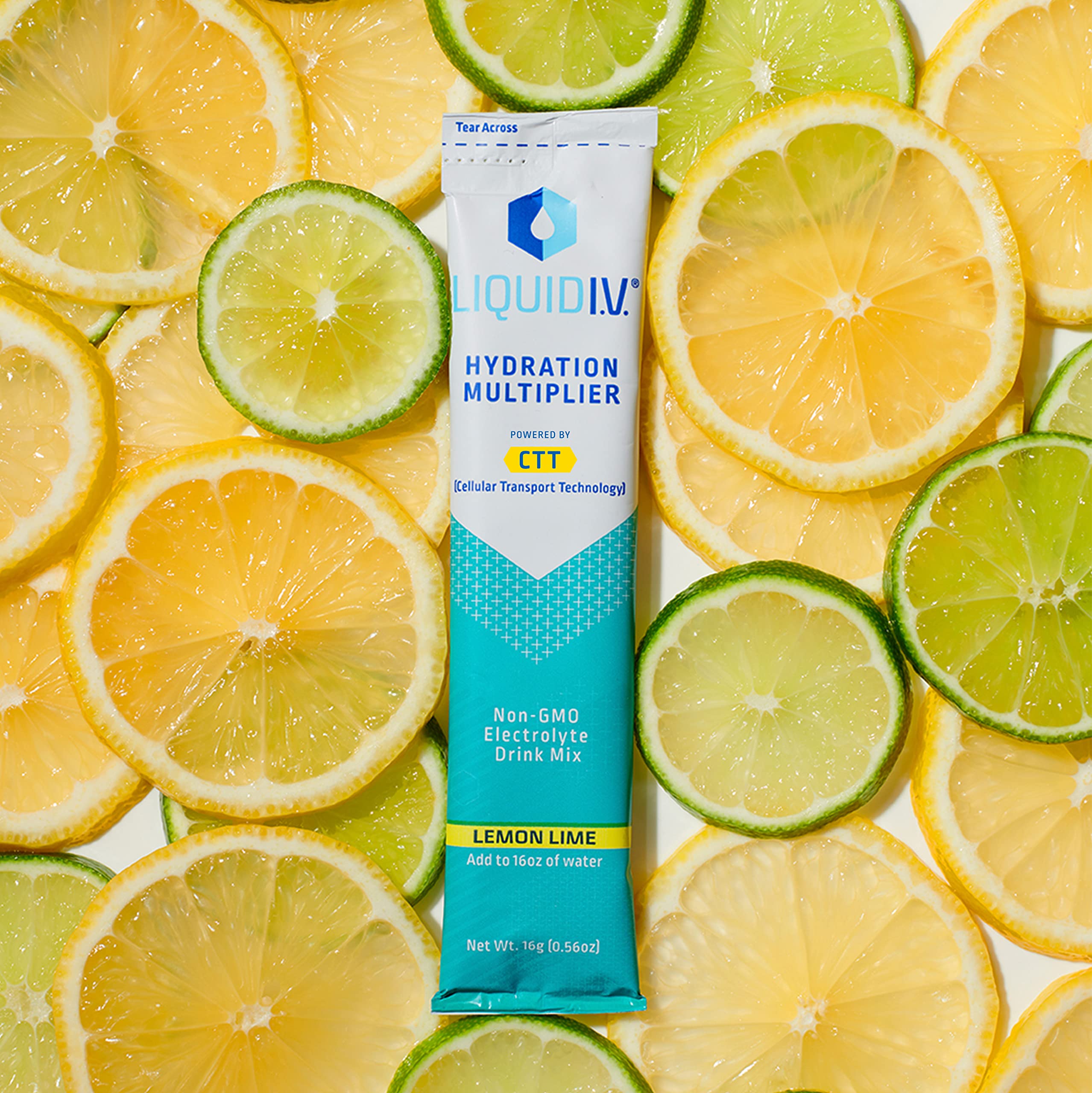 Liquid I.V. Hydration Multiplier - Lemon Lime - Hydration Powder ...