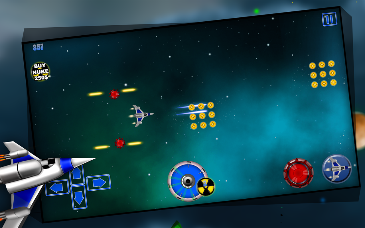 Space Fighter Star Mission : The Dark Fire Sun Army Attack - Free - App ...
