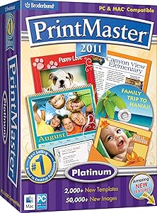 Amazon.com: PrintMaster 2011 Platinum SB - Old Version : Software