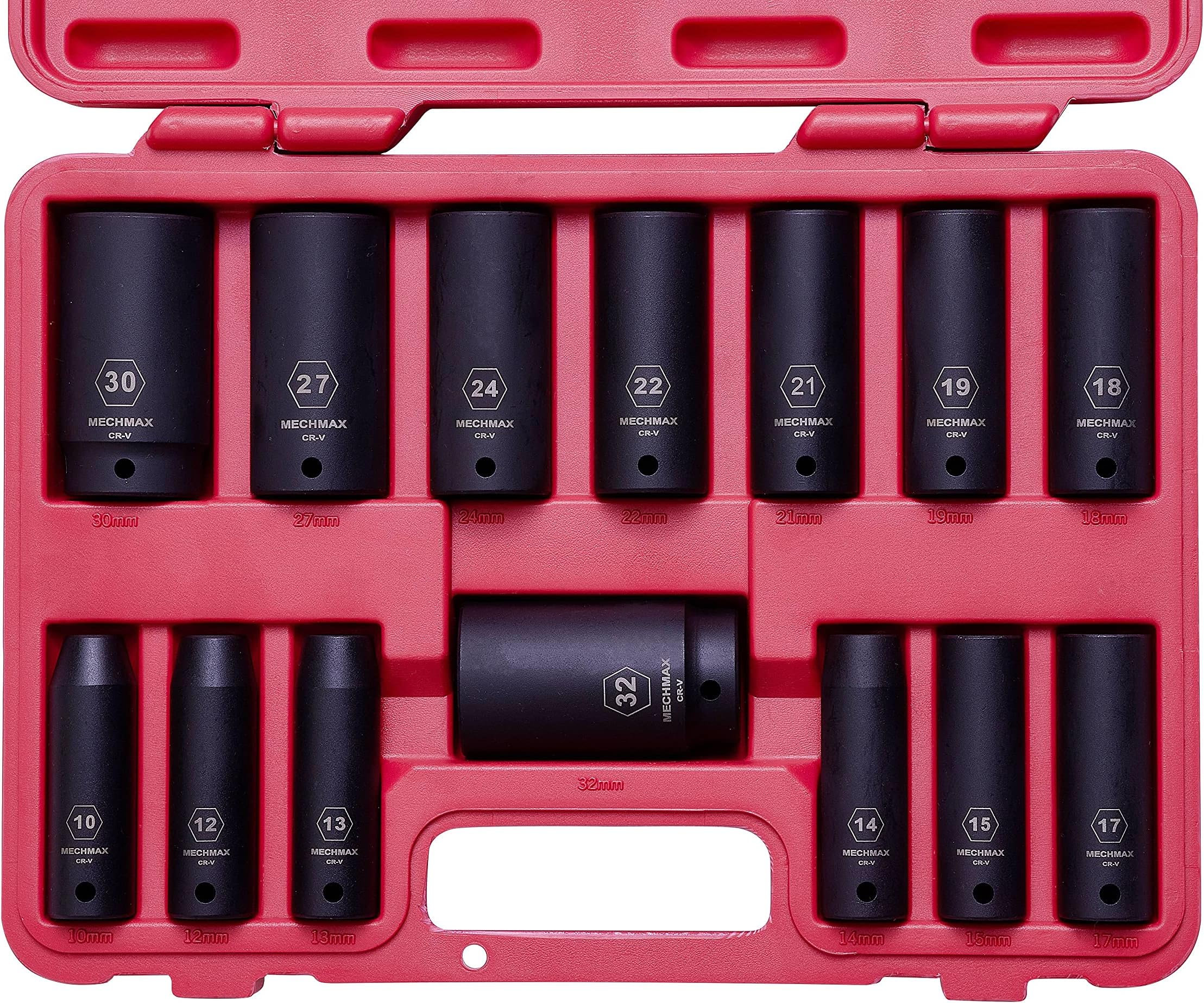 Metric 1 2 Drive Impact Socket Set