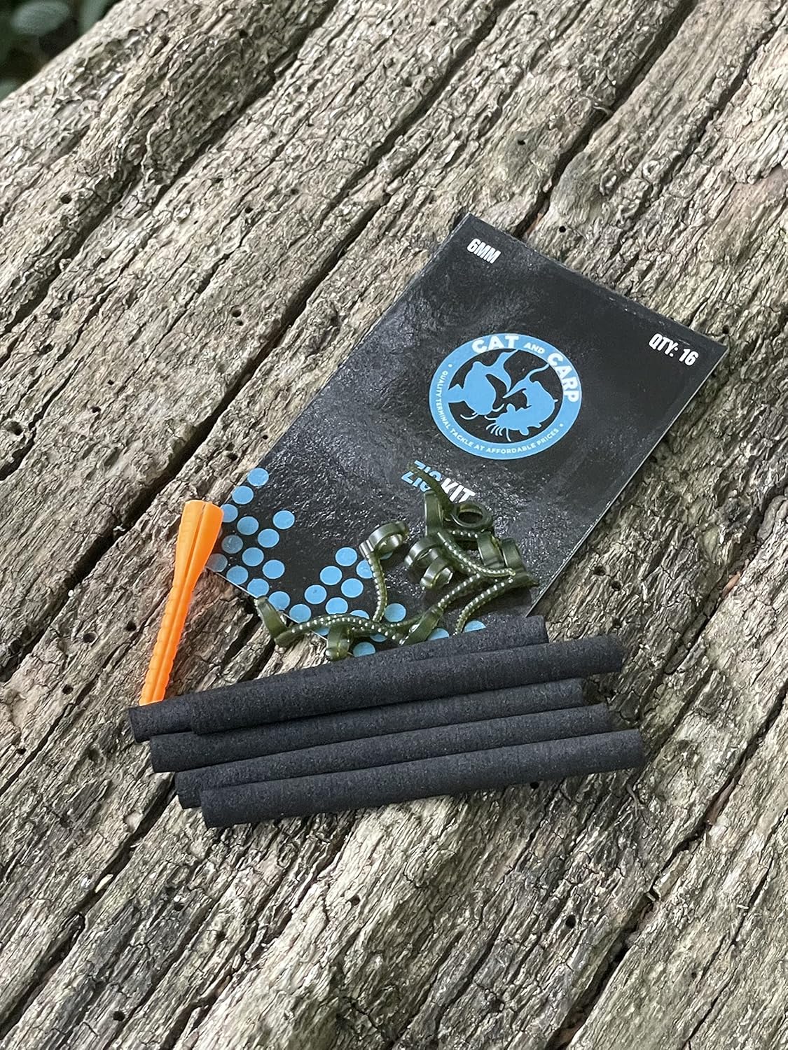 Zig Kit. Black Foam With Translucent Green Zig Bug Tail Aligners (5 ...