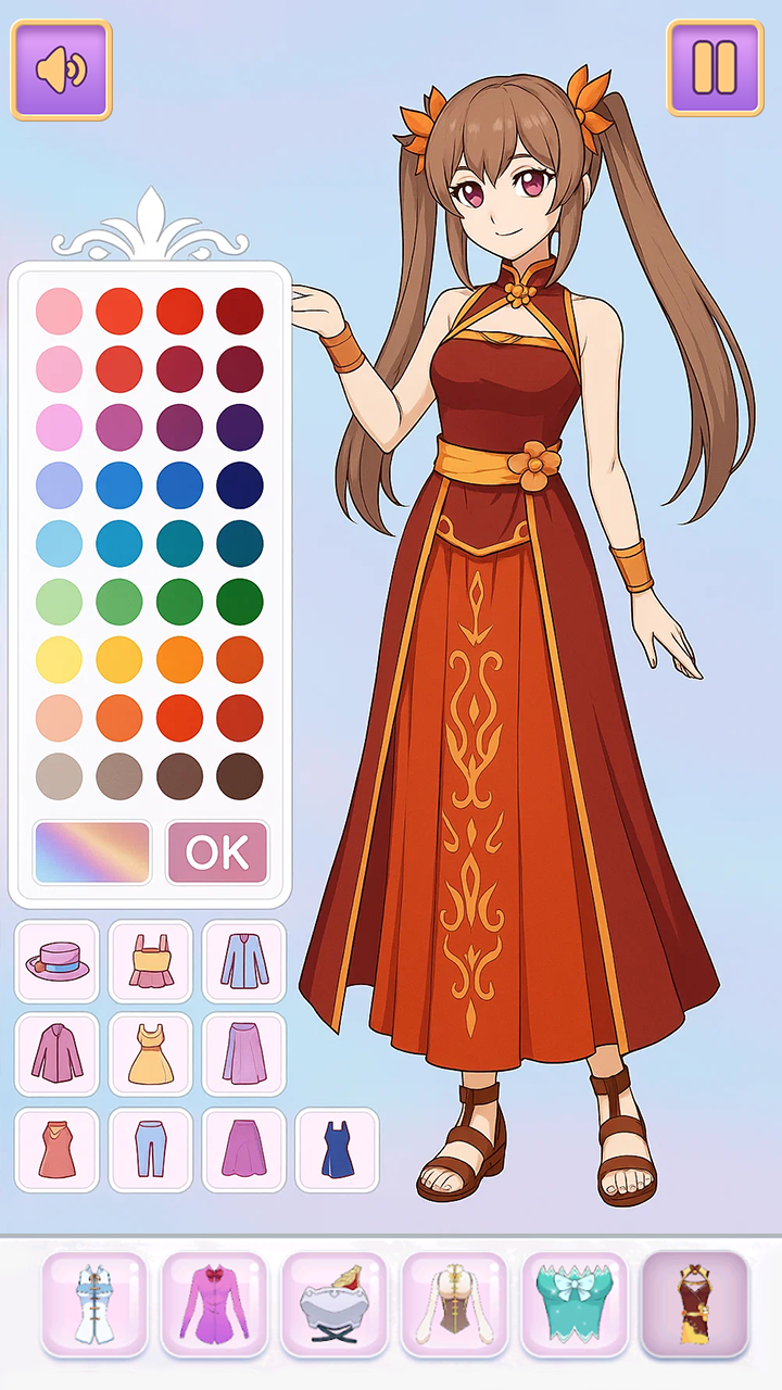 Anime Dress Up Shining Star Kawaii Princess Makeup: Yumi Doll Makeover ...