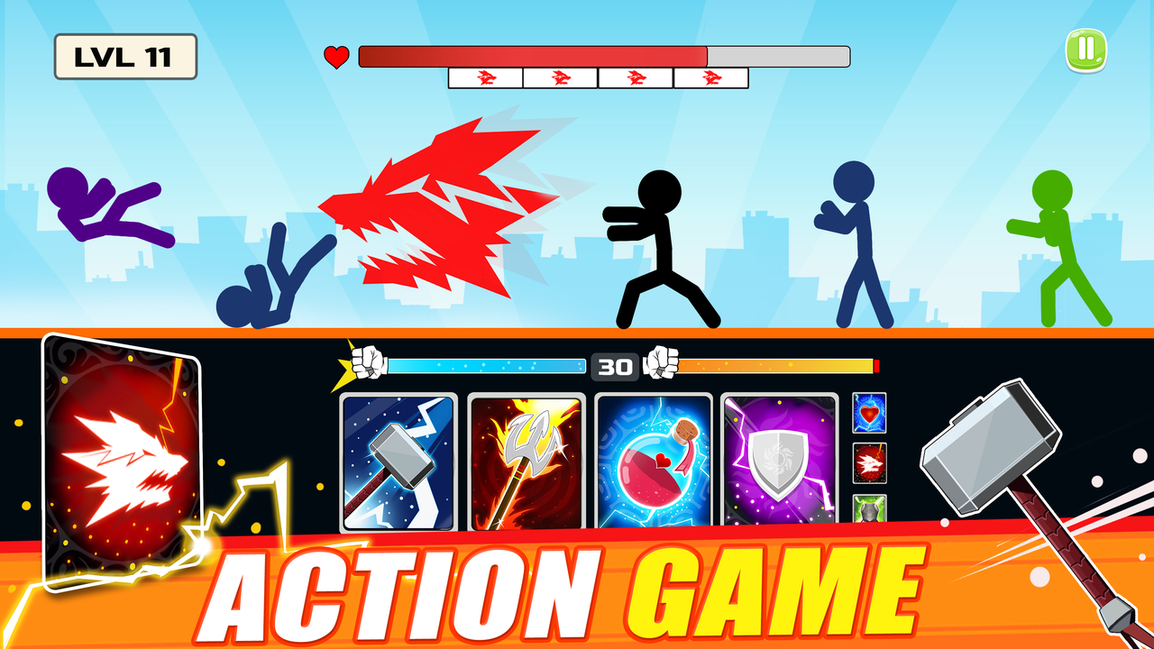 Stickman Fighter : Mega Brawl - App on Amazon Appstore