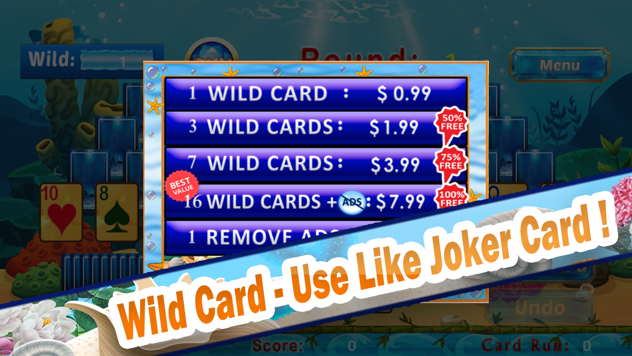 Tropical Tri Peaks solitaire Collection - Pyramid Towers Solitare Card ...