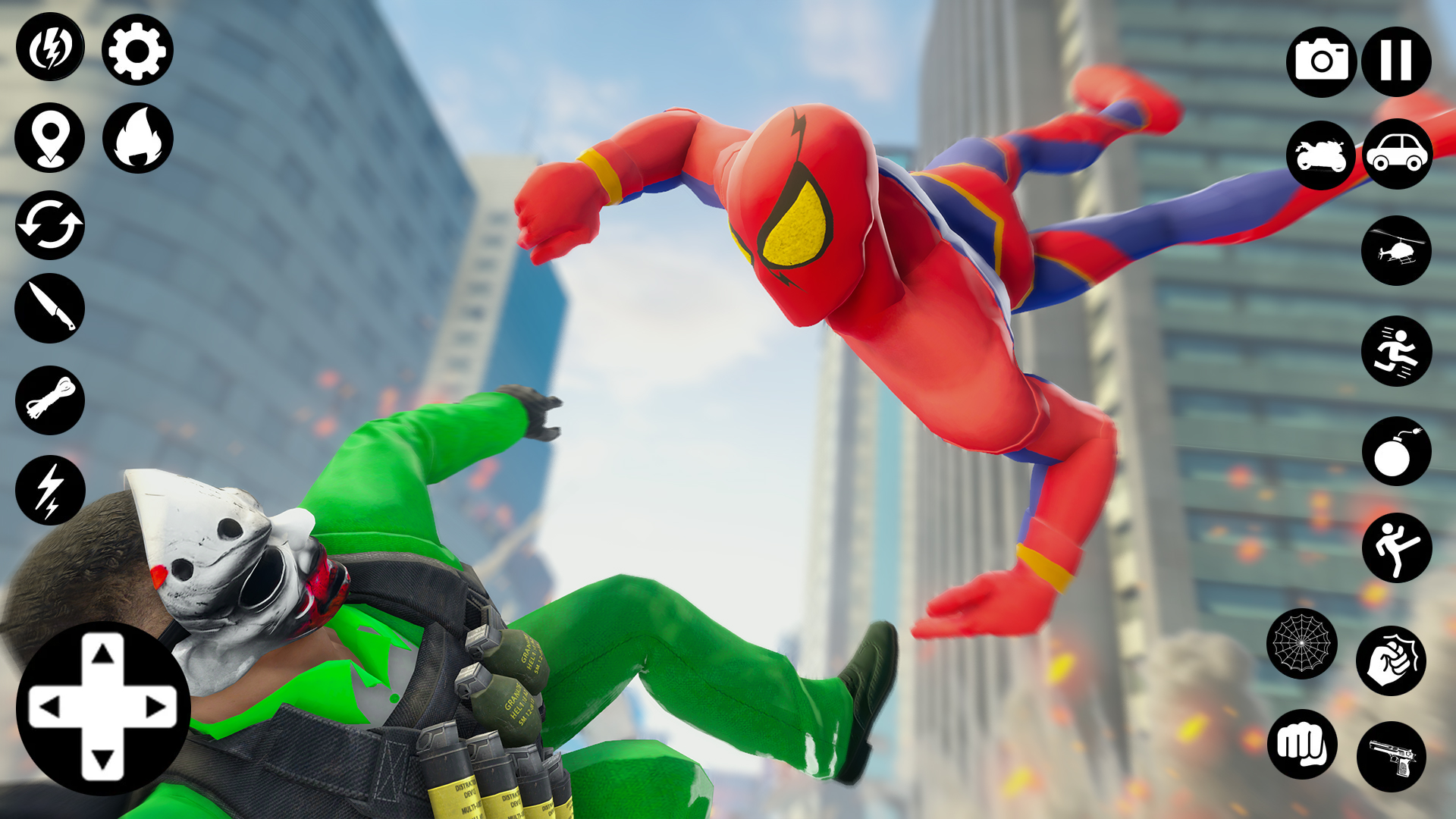 Spider Superhero Games - Spider Hero Man Games For Free - Flying Spider ...