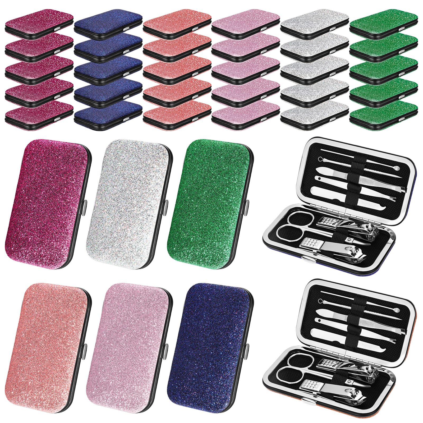 Amazon.com : Leriton 30 Sets Bulk Gifts for Women Manicure Set Bulk ...