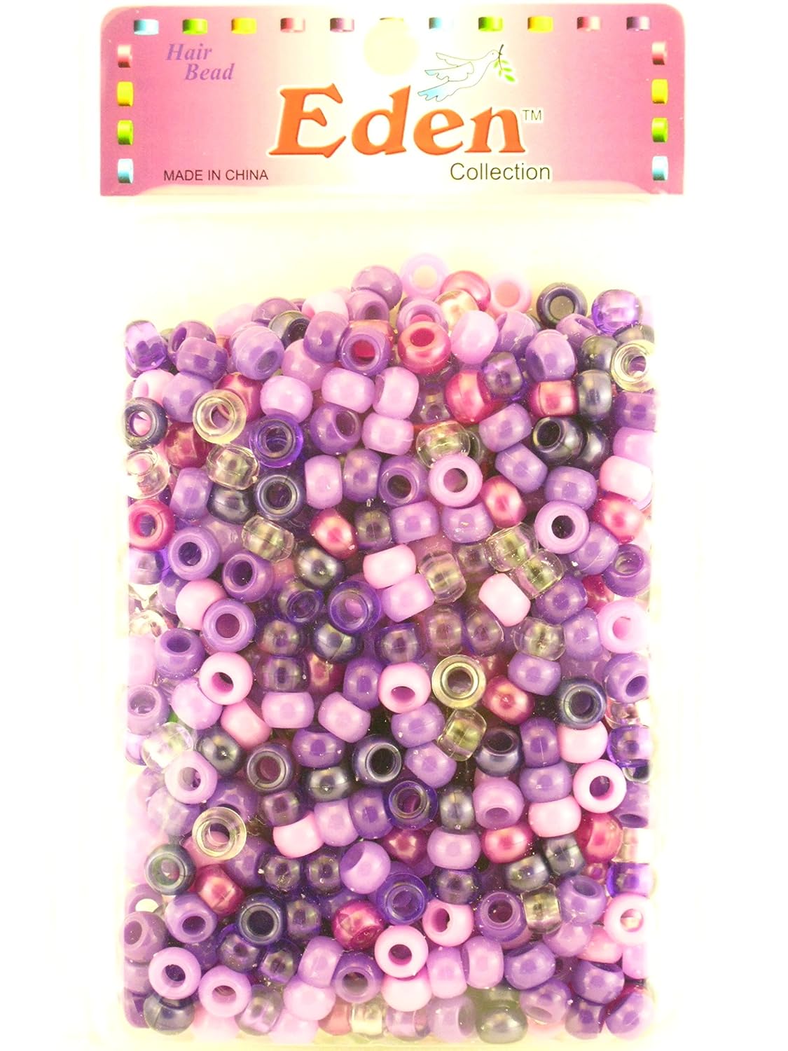 Amazon.com: Eden Pony Braiding Hair Beads - Approximately 700 Pcs ...