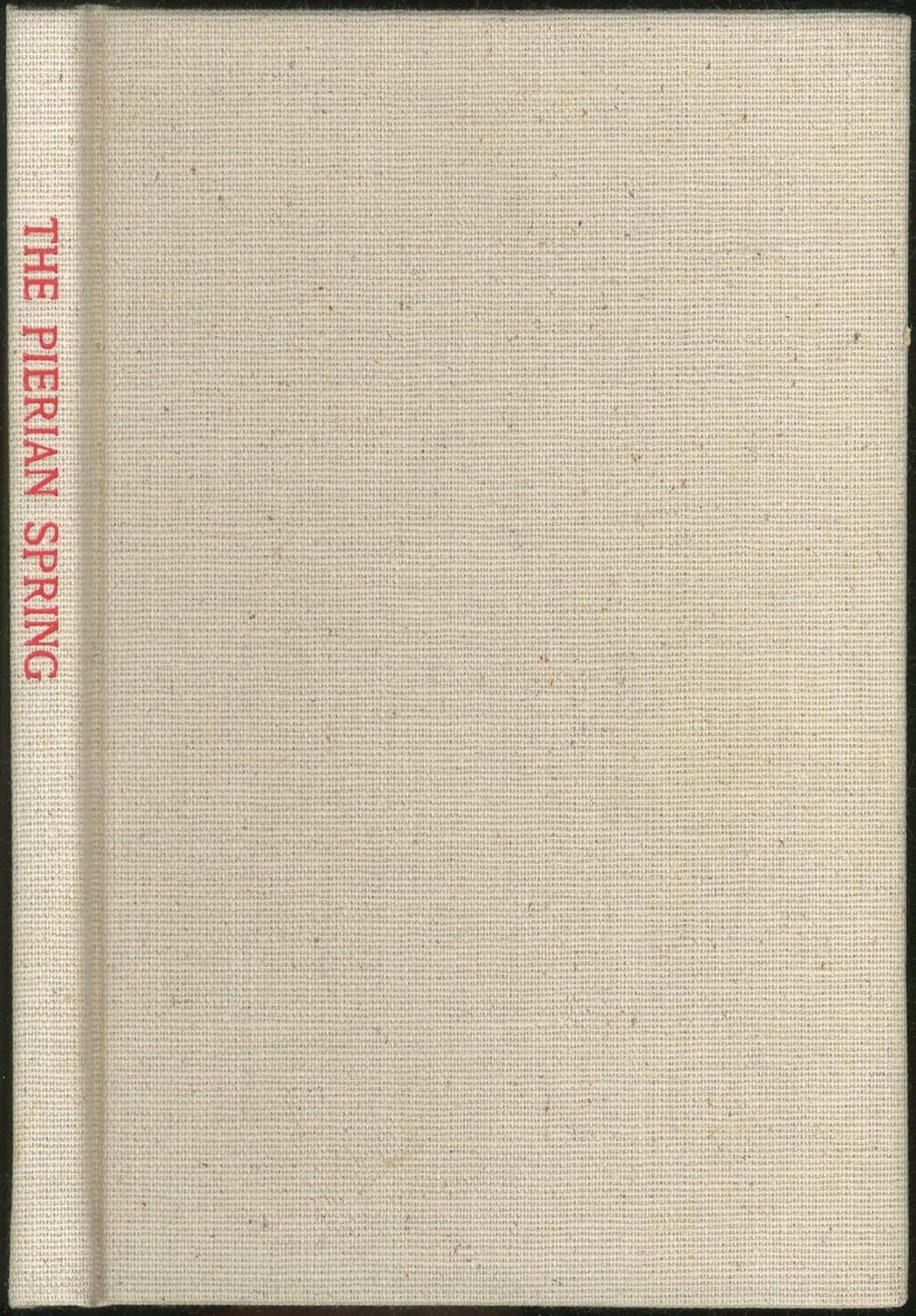 The Pierian Spring. Volume 1-7, 1941-1953: unknown author: Amazon.com ...