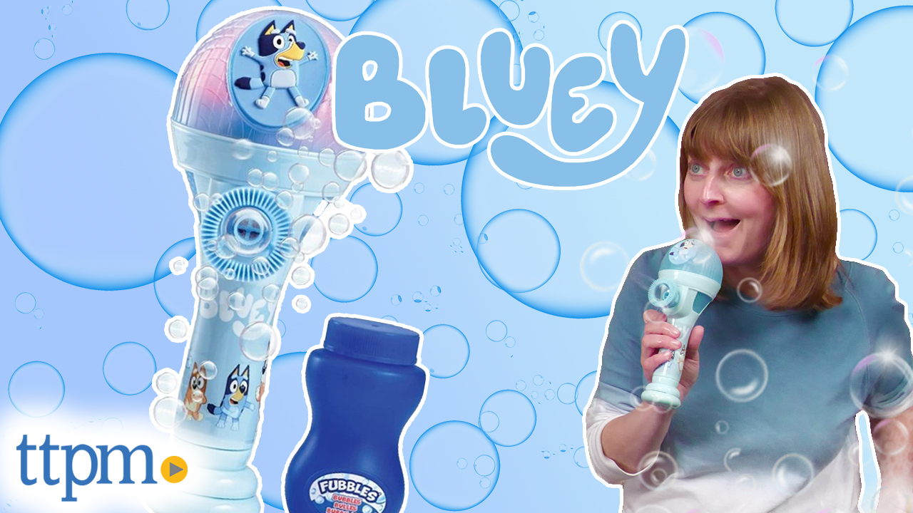 Watch Bluey Dance Mode Bubble Machine from Little Kids on Amazon Live