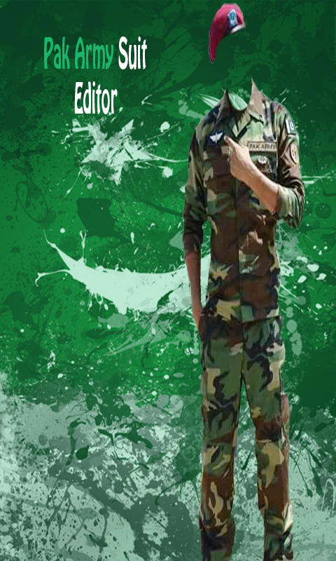 Pak Commando Army Suit Editor - Application sur Amazon Appstore