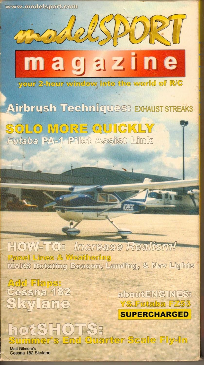Amazon.com: ModelSPORT Video Magazine: Volume 2, Number 1 MS0201 [VHS ...