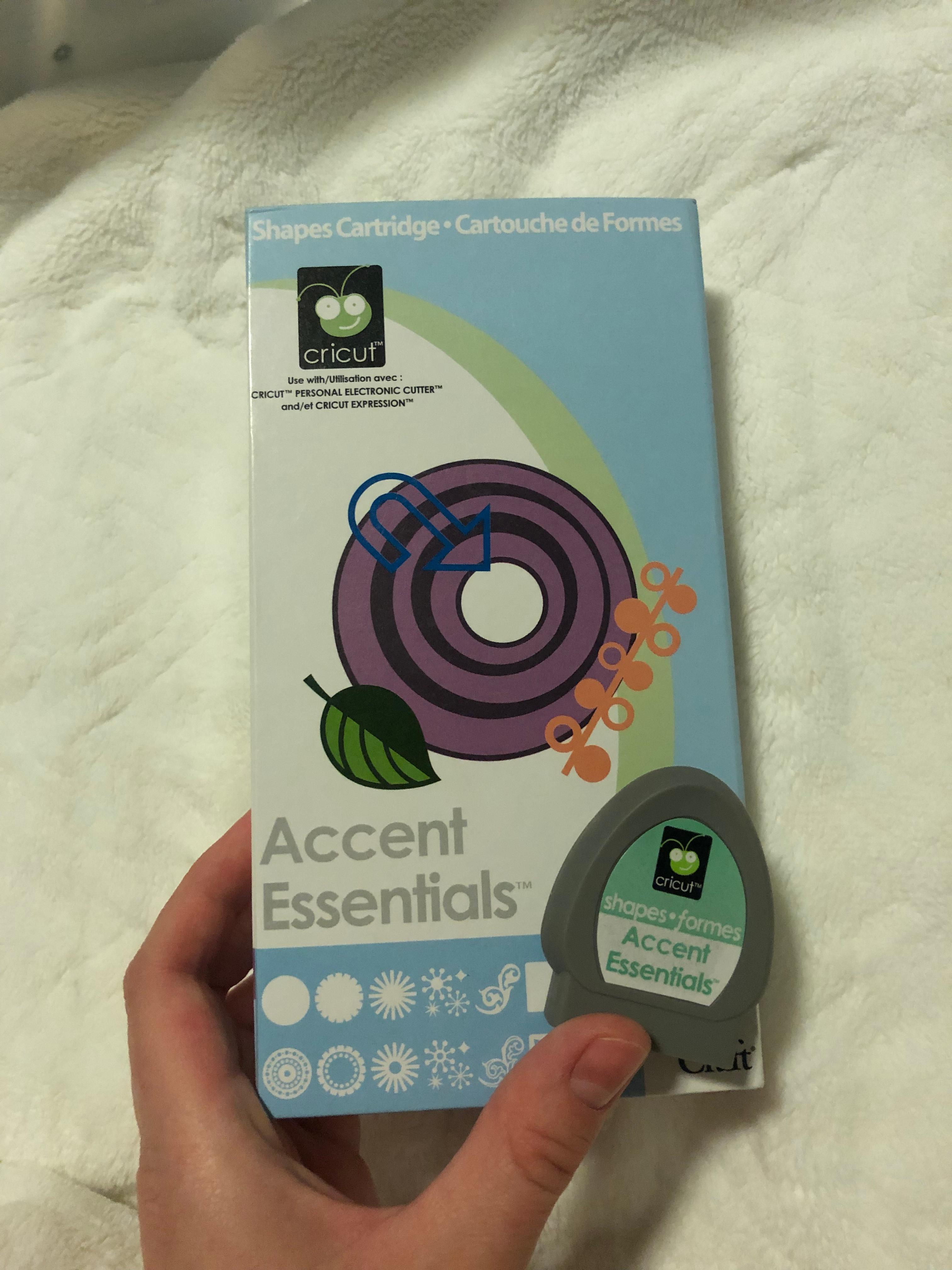 Cricut Essentials Cartridge Accent Essentials Cricut Cartridge
