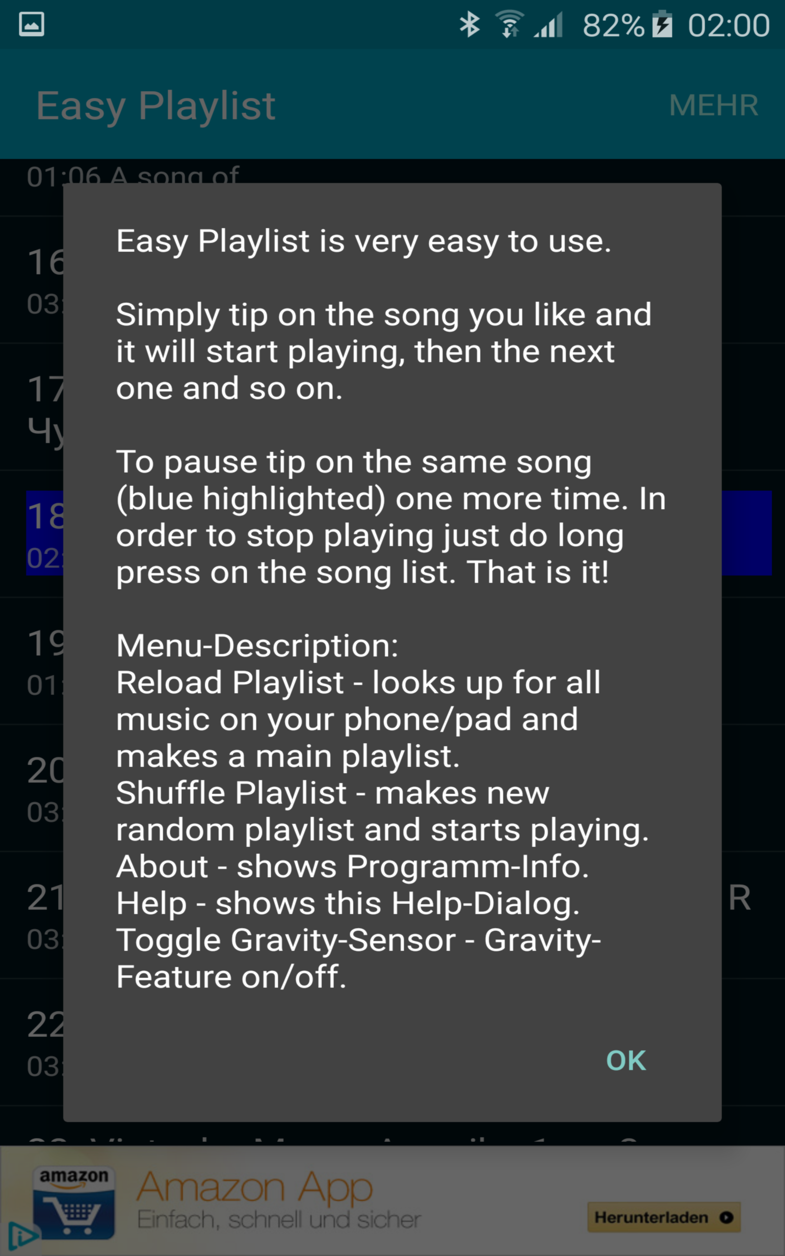 Easy Playlist - App on Amazon Appstore